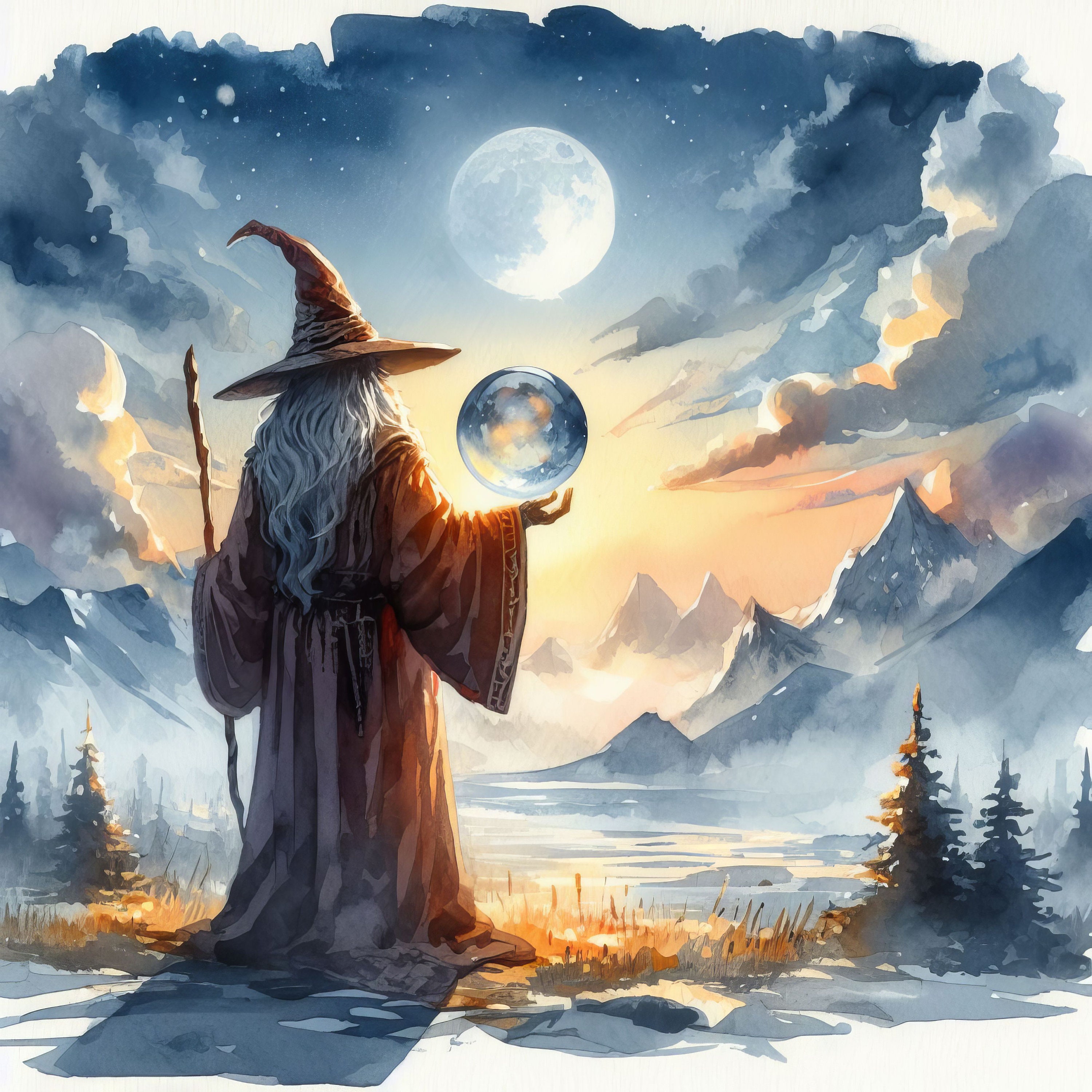 50 Images Wizard's Workshop Images Digital Art Printable Instant ...