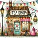 45 Images Tea Shop Images Digital Art Printable Instant Digital ...