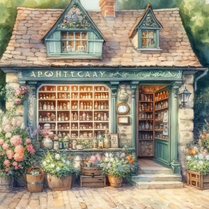 25 Images Apothecary Images Digital Art Printable Kit Instant Jpeg ...