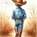 40 Images Cute Little Cowboy Images Digital Art Printable Instant ...
