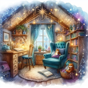 54 Images Magical Room Images Digital Art Printable Instant Digital ...