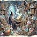 50 Images Wizard's Workshop Images Digital Art Printable Instant ...