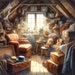 50 Grandma's Attic Images Digital Art Printable Kit Instant Digital ...