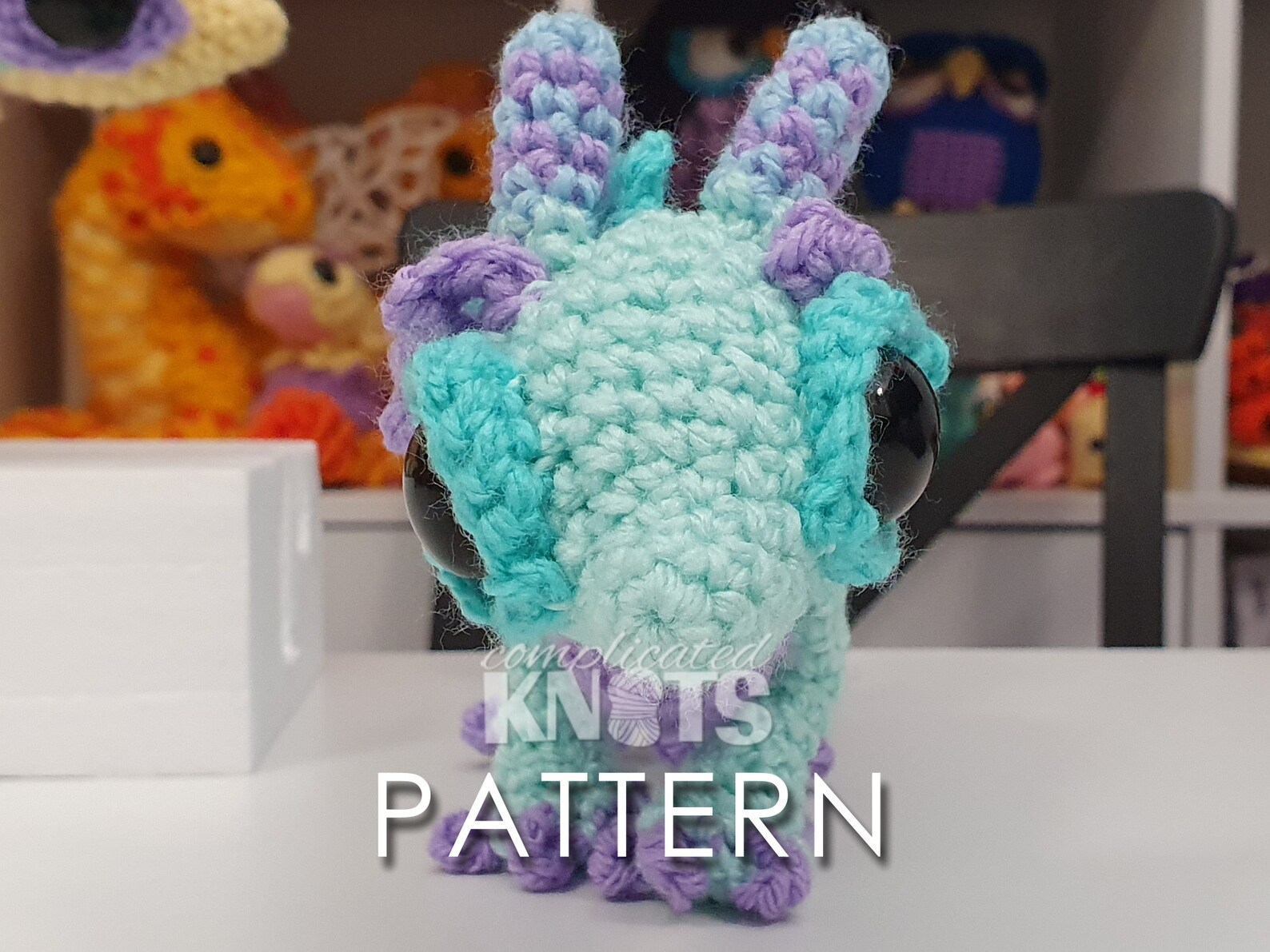 Crochet Pattern - Long Dragon *** READ BEFORE PURCHASING*** - Etsy