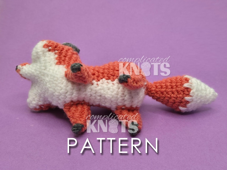 Crochet Pattern - (almost) No-sew Fox - ***please Read Before ...