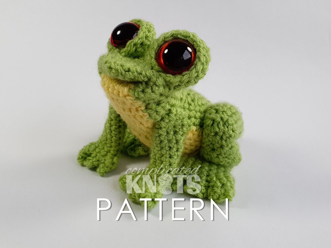 Crochet Pattern - Frog **PATTERN ONLY** - Etsy