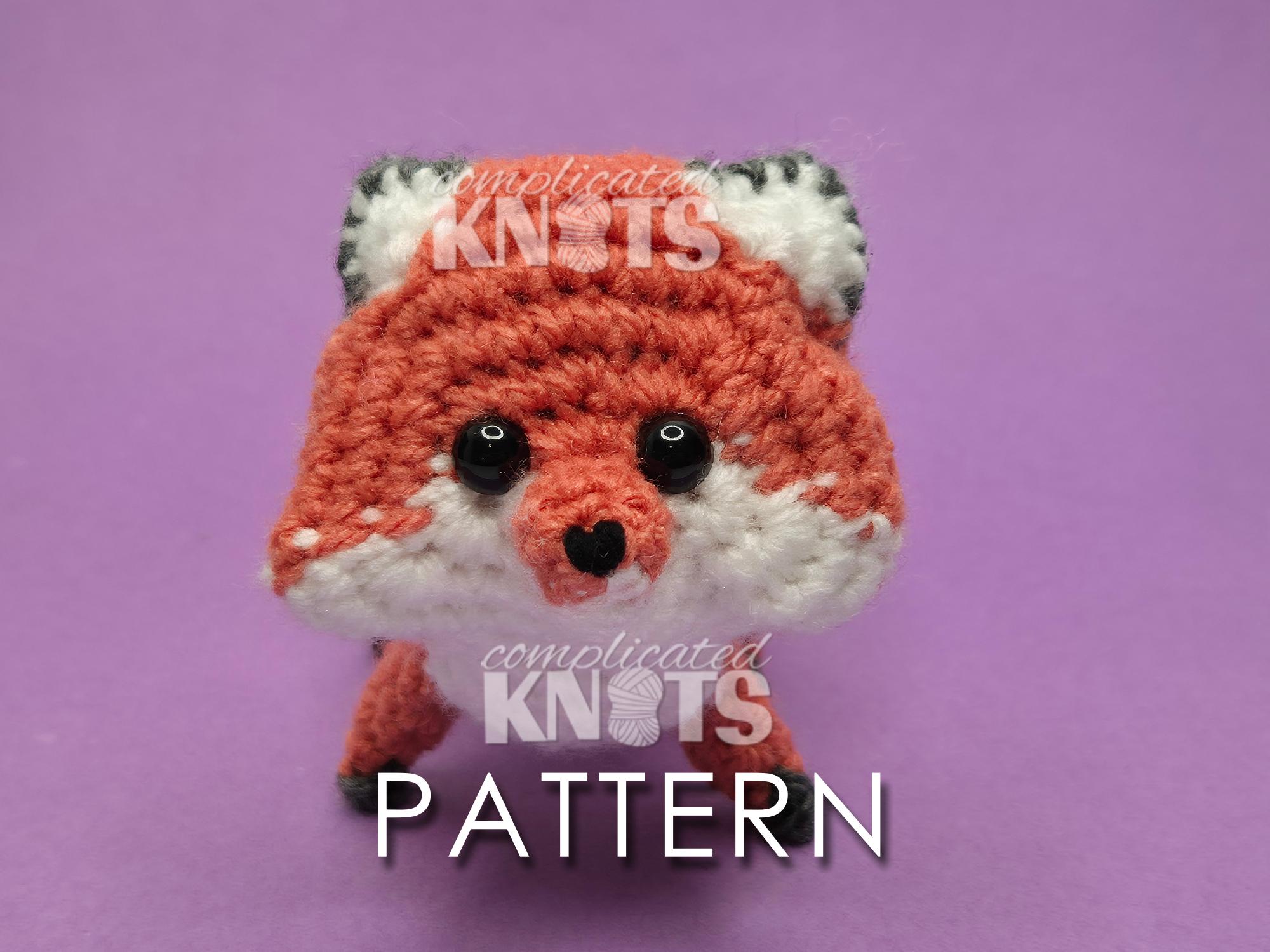 Crochet Pattern - (almost) No-sew Fox - ***please Read Before ...