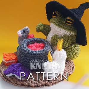 Crochet Pattern - Hocus Croakus Toad *** READ BEFORE PURCHASING*** - Etsy