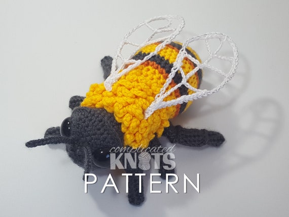 Crochet pattern Bumblebee PATTERN ONLY | Etsy