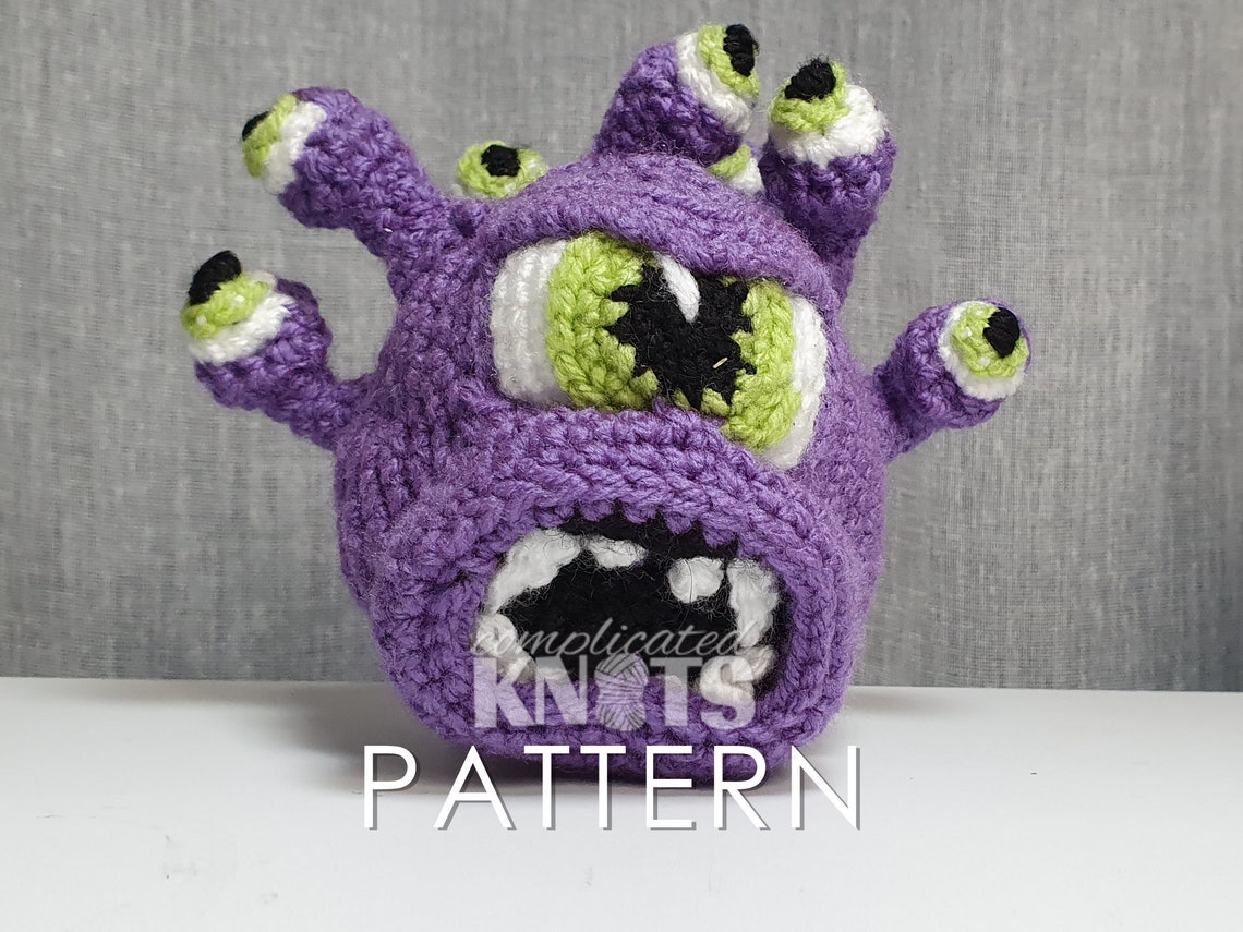 Crochet Pattern - Beholder ***please Read Before Purchase*** - Etsy ...