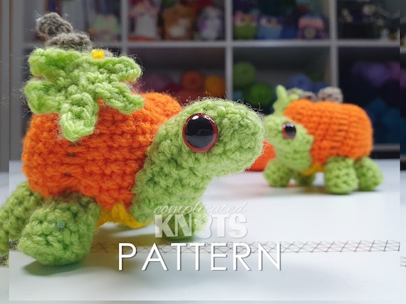 Crochet Pattern Pumpkin Turtle please Read Description | Etsy