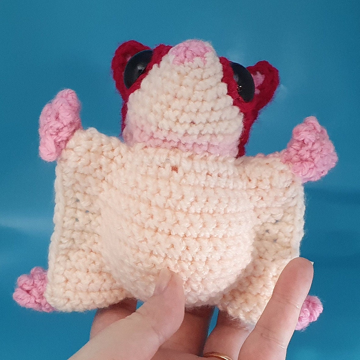 Crochet Pattern Sugar Glider Poseable Flying & Sitting | Etsy