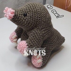 Crochet Pattern - Star-nosed Mole - No Sewing! ***please Read Before ...