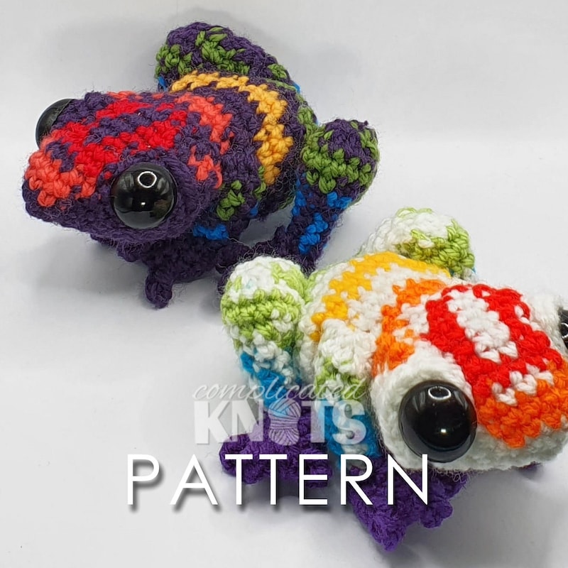 Dart Frogs Crochet - Etsy