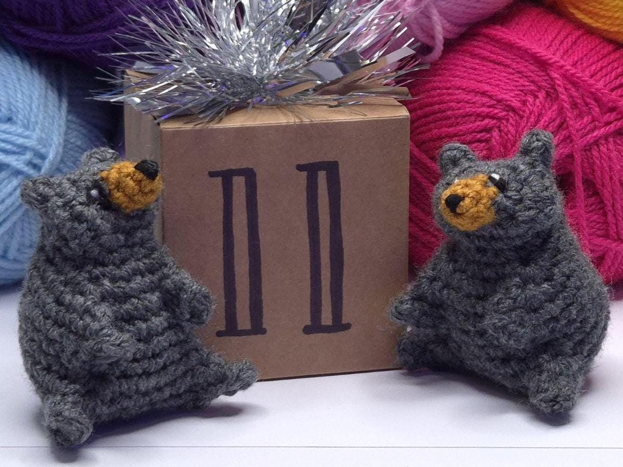 CROCHET PATTERNS - 12 Miniature Mischief Animals - **please Read Before ...