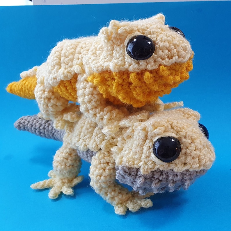 Crochet Pattern Bearded Dragon READ BEFORE - Etsy