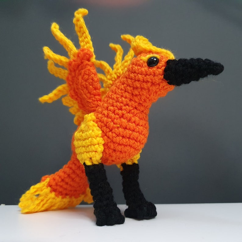 Crochet Pattern Bundle - Winged Mytholgy - Phoenix, Griffon & Pegasus ...