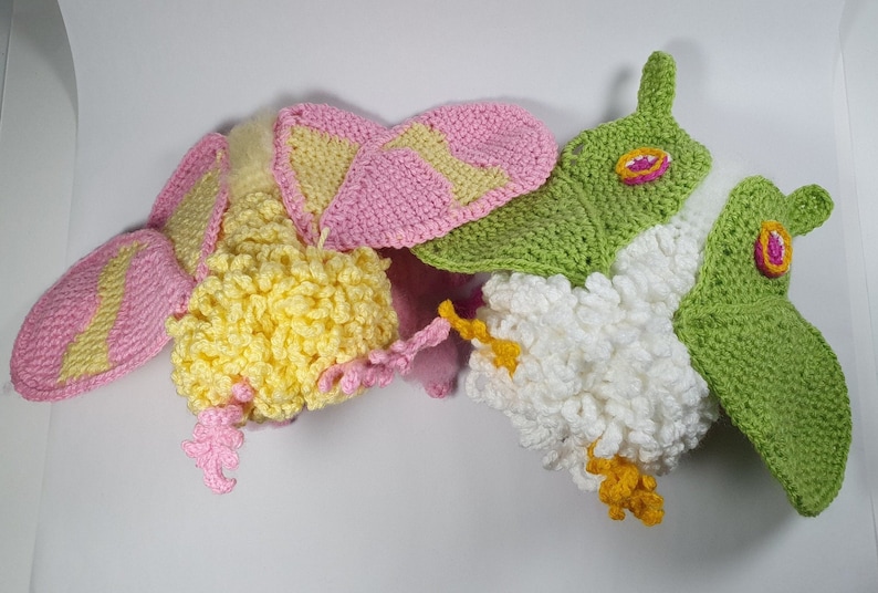 Crochet Pattern Moth PATTERN ONLY | Etsy