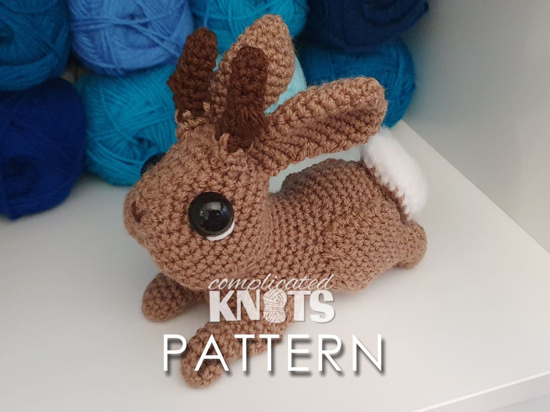 Crochet Pattern - Jackalope or Running Bunny ***read Before Purchase ...