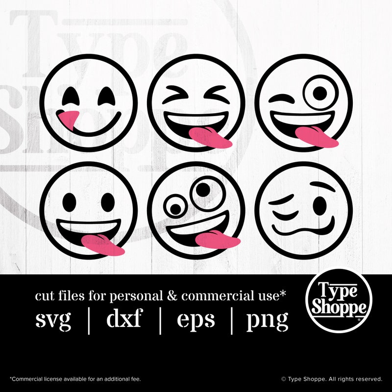Silly Face Svg - Etsy