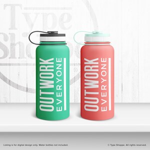 Motivational Quotes SVG Design | Outwork Everyone | Original Art ...