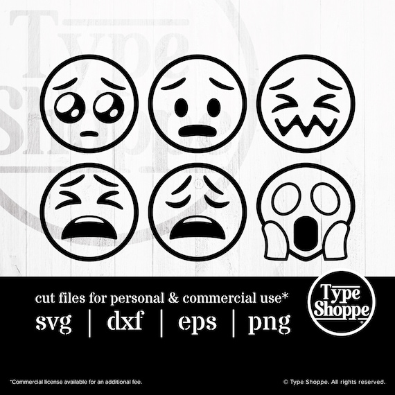 Emoji Worry Emoticon Transparent Png Svg Vector File