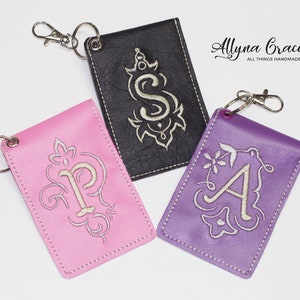 Personalized Credit Card Holder Monogram Key Ring - Etsy