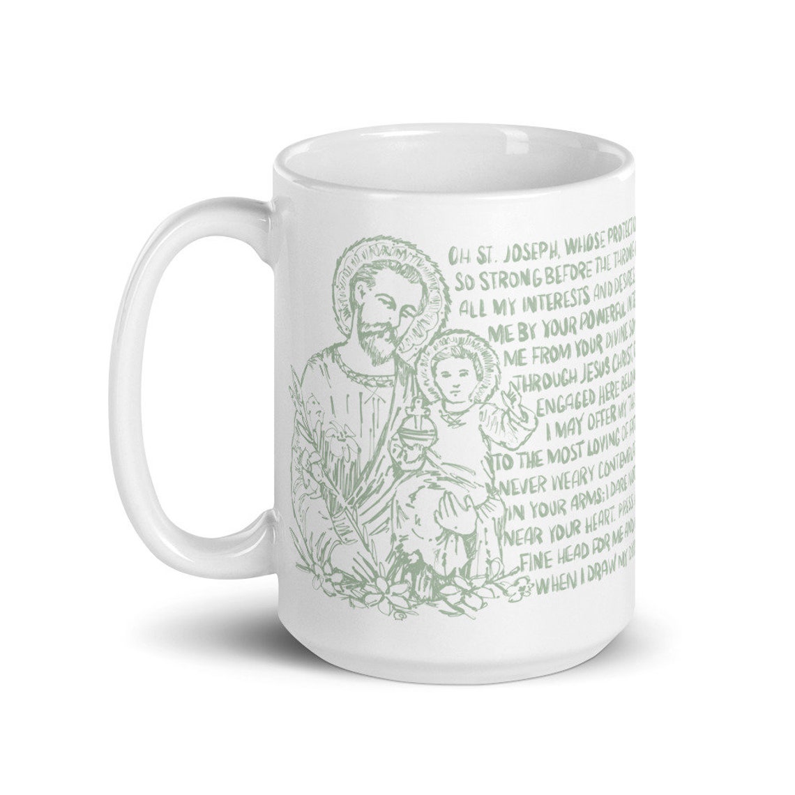 St. Joseph Mug - Etsy