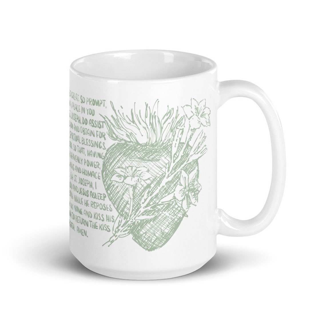 St. Joseph Mug - Etsy