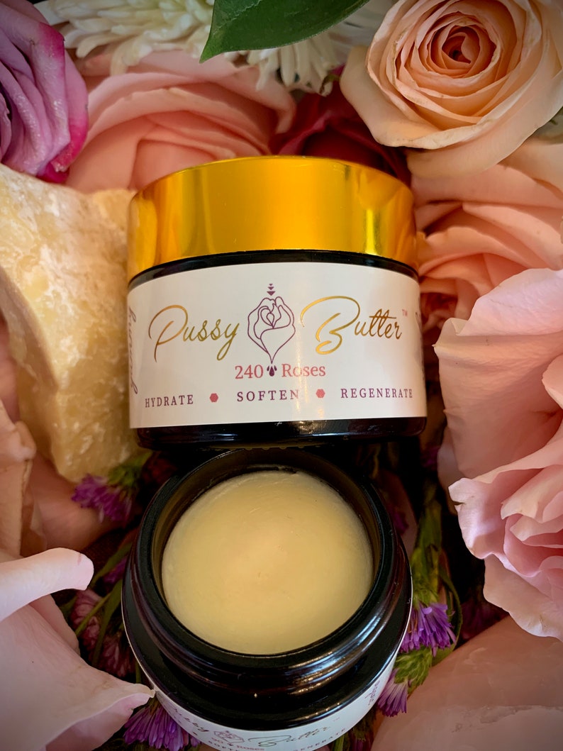 240 Roses Organic Yoni Oil Pussy Butter Vaginal Moisturizer Etsy