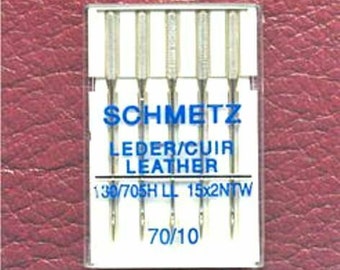 5 Pack Schmetz Leather Sewing Machine Needles Size 14/90 Part | Etsy