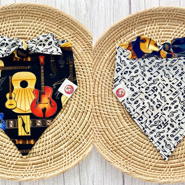 Dog Bandanas Guitar - Etsy