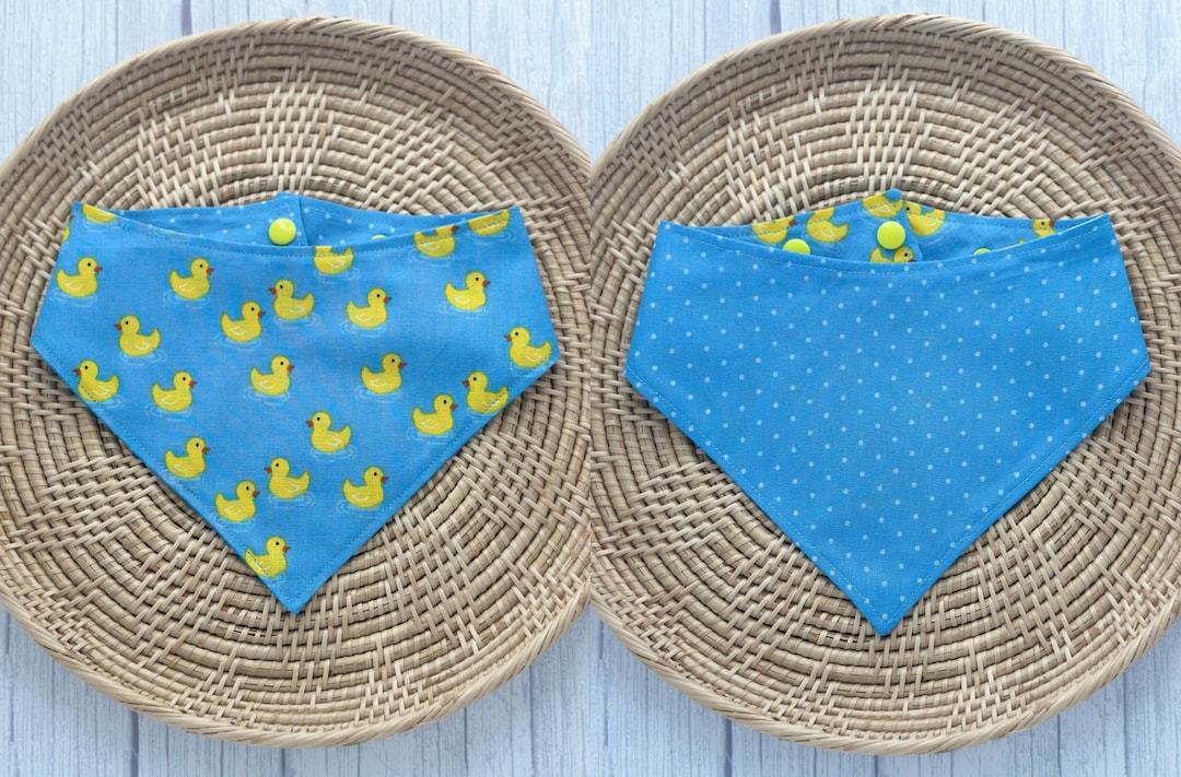 Rubber Duck Dog Bandana, Duck Bandana, Food Dog Bandana, Cute Dog ...