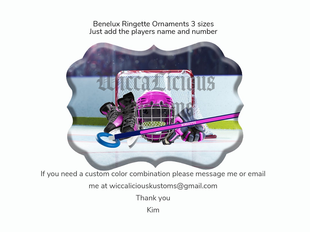 Customizable Benelux Ringette Digital File -PINK - Etsy