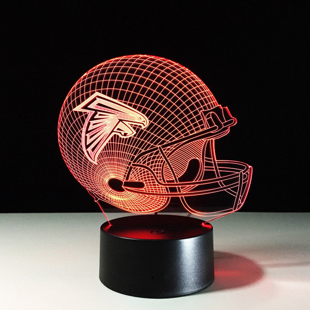 Atlanta Falcons 7 Color LED Lamp Night Light Football Souvenir Sports ...