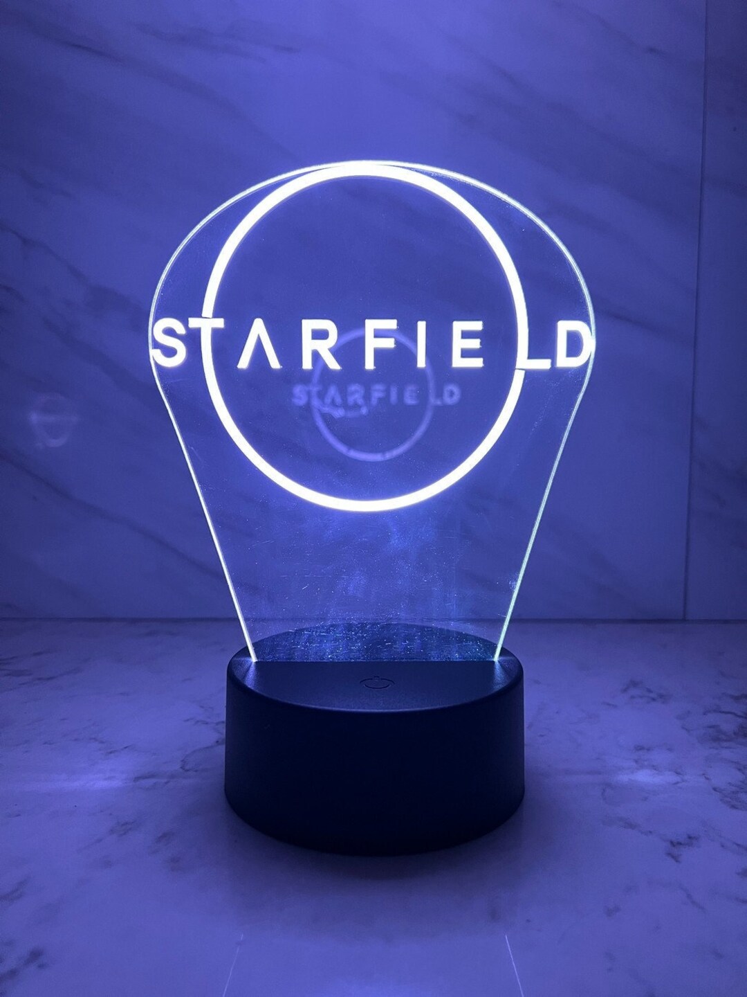 Starfield Logo 7 Color LED Lamp Night Light Birthday Christmas Gift ...