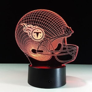 Tennessee Titans - 7 Color LED Lamp Night Light Football Souvenir ...