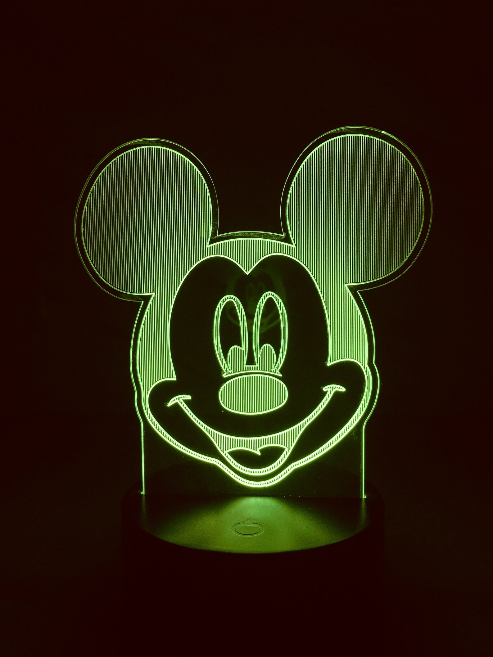 Mickey Mouse 7 Color LED Lamp Night Light Kids Toy Collectible - Etsy