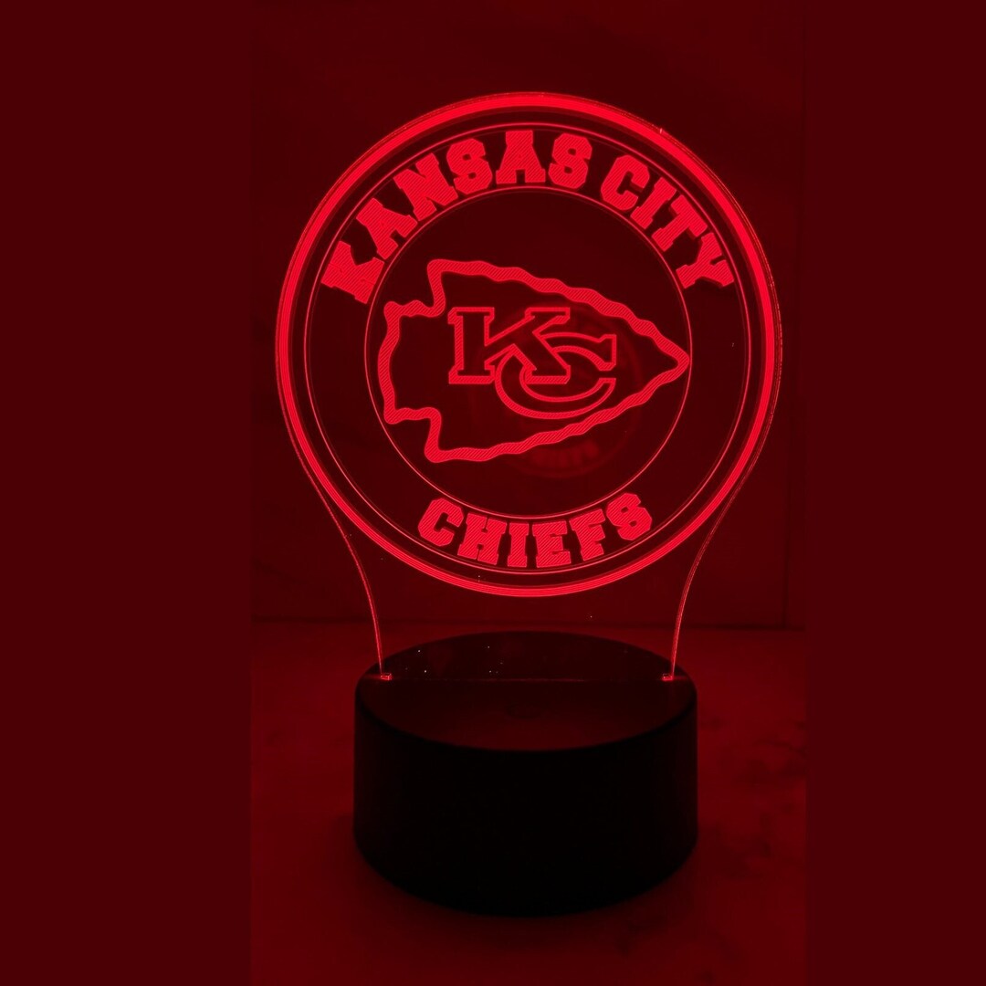 Kansas City Chiefs Patrick Mahomes 7 Color LED Lamp Night Light ...