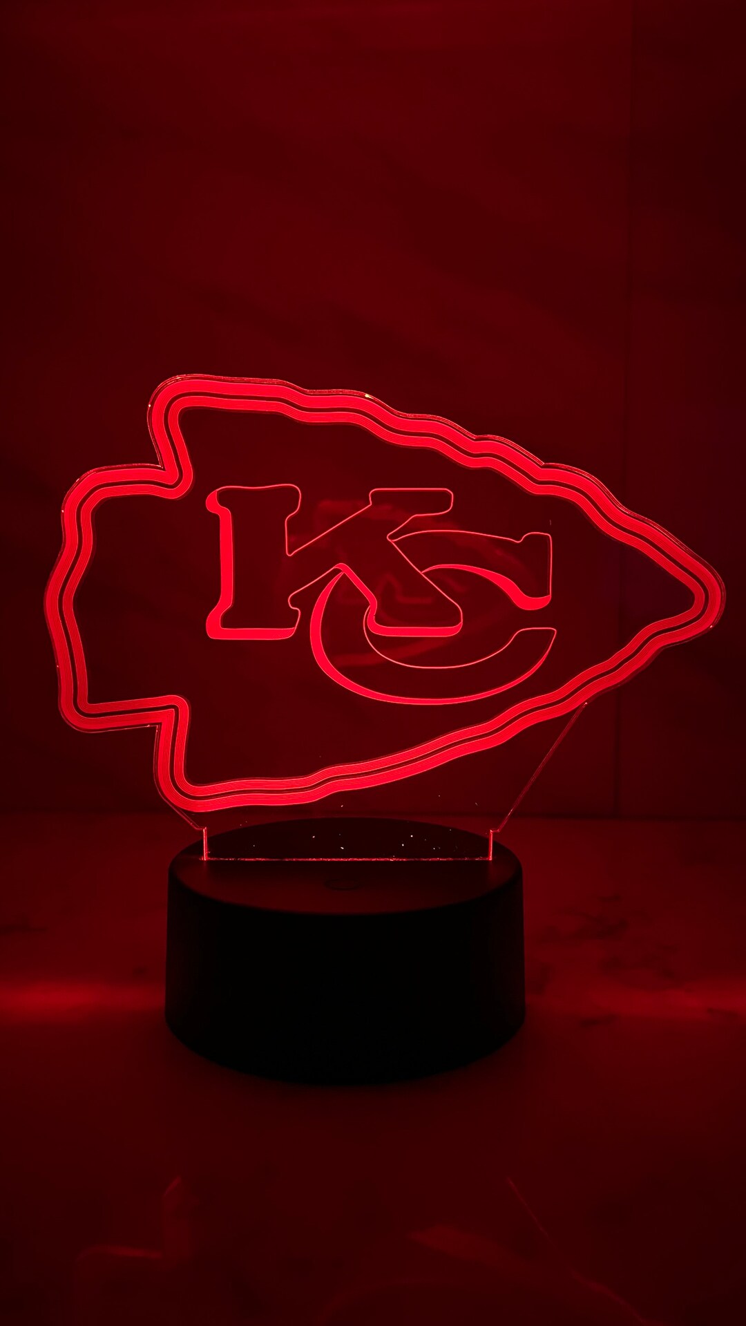 Kansas City Chiefs Patrick Mahomes 7 Color LED Lamp Night Light ...