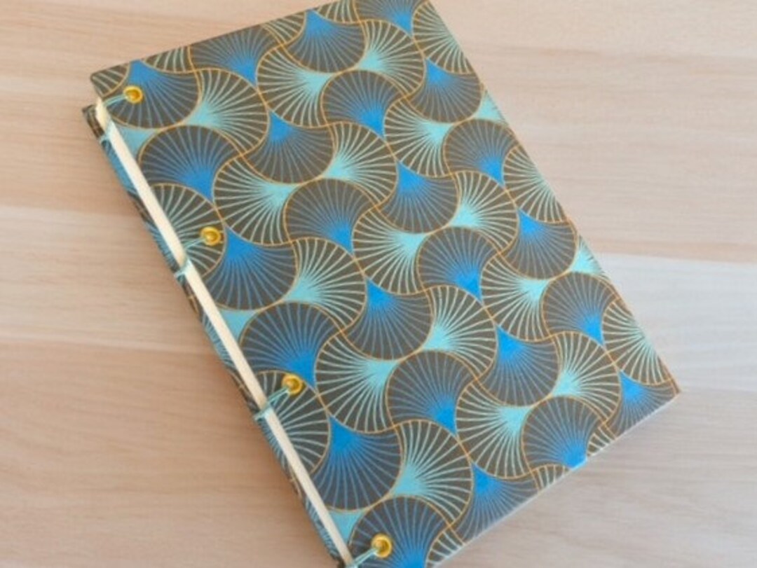 Lay Flat Coptic Stitch Journal, Unique Japanese Paper Cover, Great ...