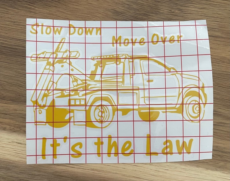 Slow Down, Move Over - Etsy