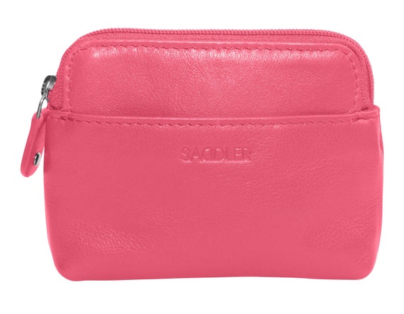 PIA Womens Luxurious Leather Zip Top Card and Coin Key Purse | Etsy