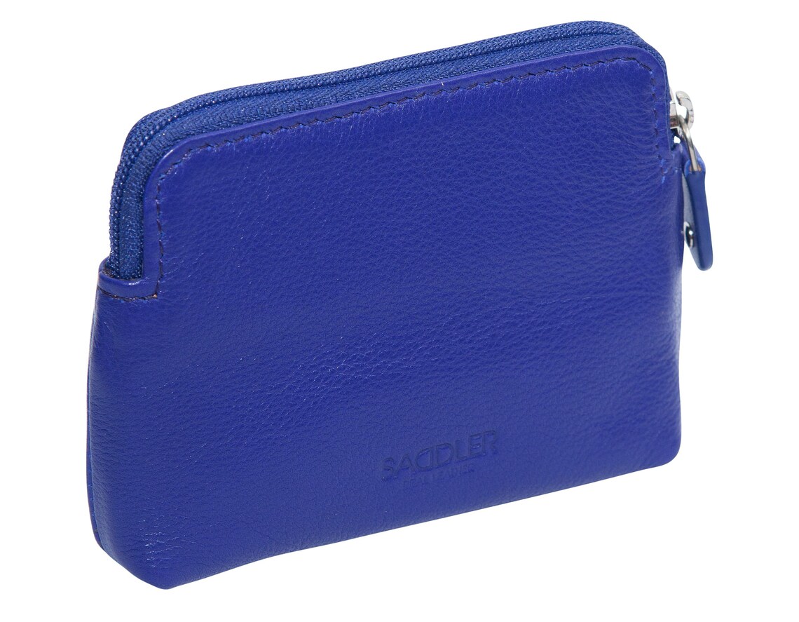PIA Womens Luxurious Leather Zip Top Card and Coin Key Purse - Etsy UK