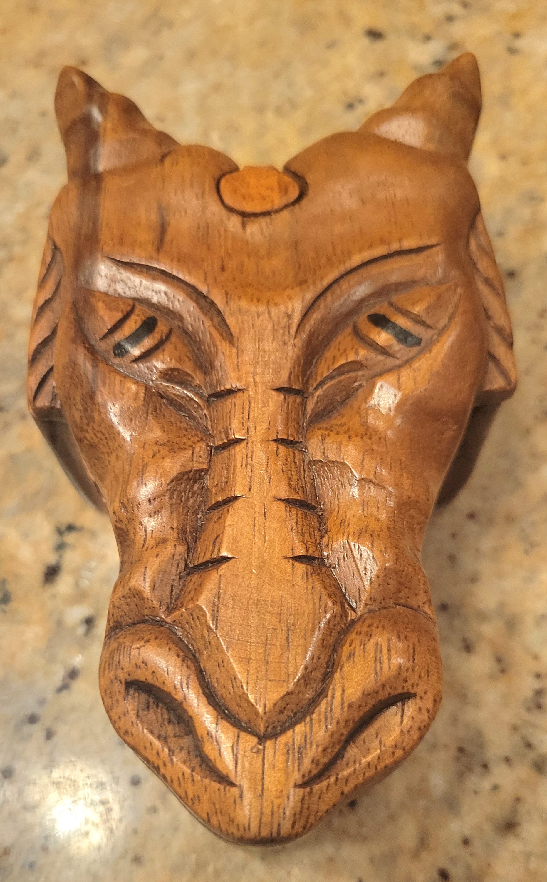 Hand Carved Wooden Puzzle Box - Etsy