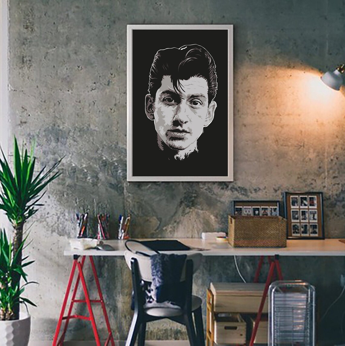 Arctic Monkeys Poster / Alex Turner Print Arctic Monkeys Print A3 Wall ...