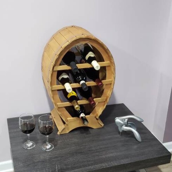 Log Wine Rack - Etsy