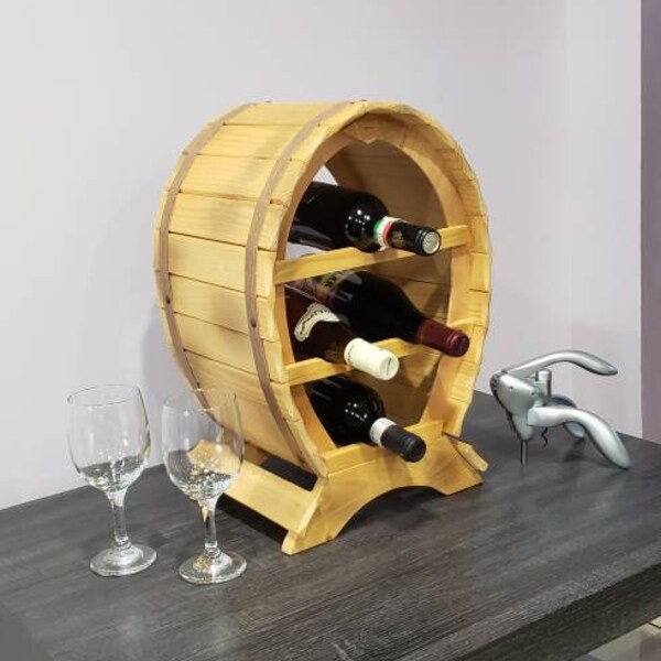 Log Wine Rack - Etsy