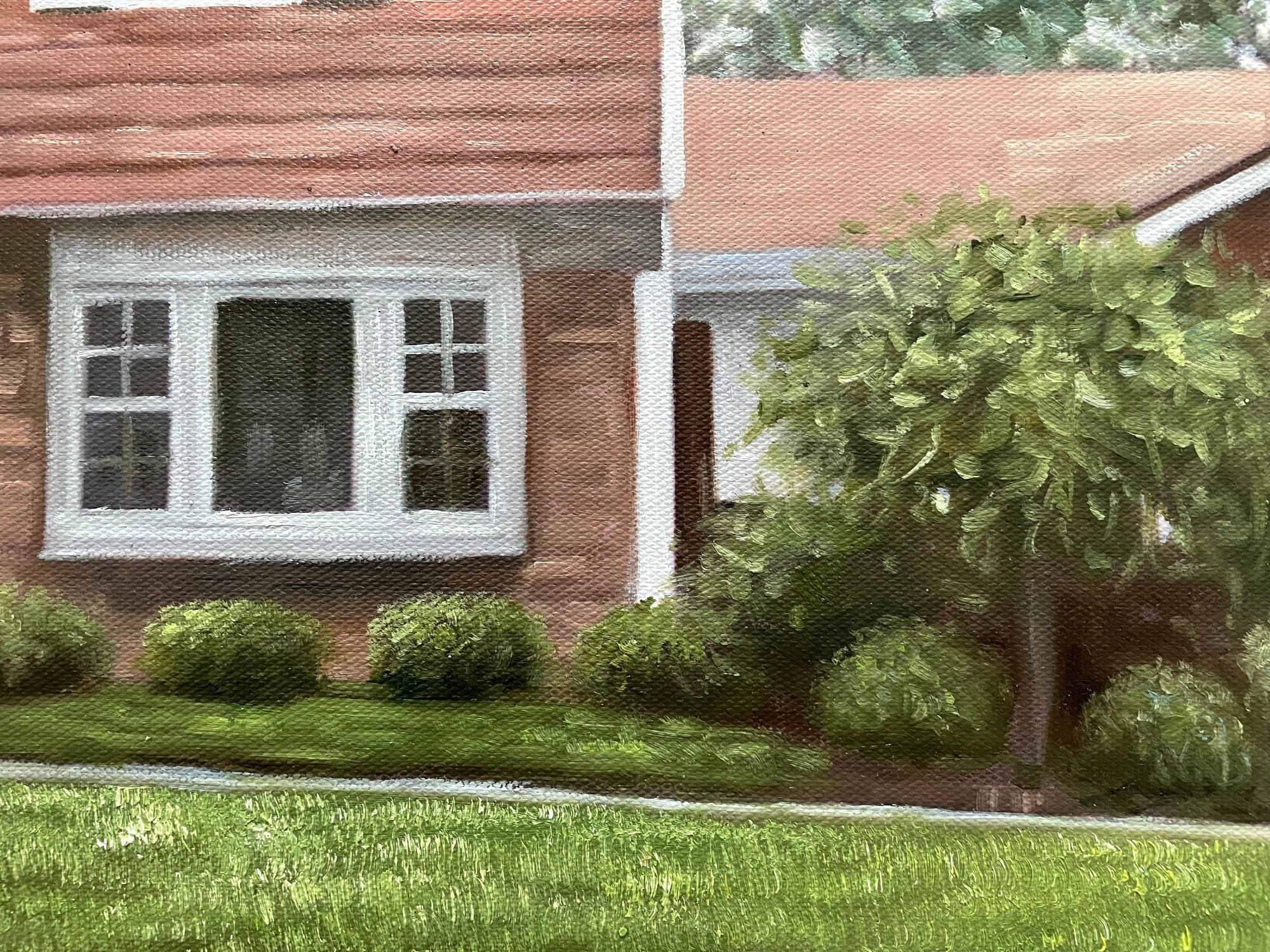 Custom House Painting From Photo, Commission House Portrait, Home ...