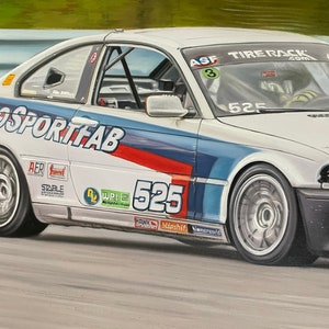 Custom Car Portrait Painting,hand Painted Car,personalized Car Art ...